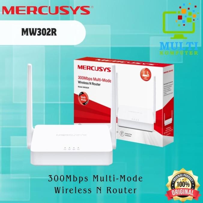 Jual Mercusys MW302R Multi-Mode Wireless N Router 300Mbps | Shopee ...