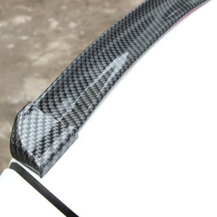 Jual Mini Ducktail Spoiler Lips Bagasi Belakang Carbon Outlander Sport ...