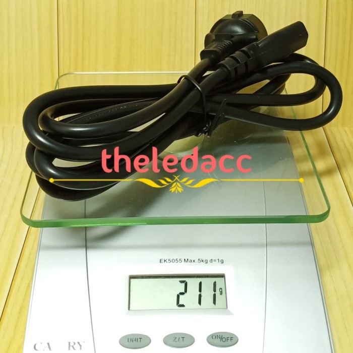 Jual KABEL POWER TV LCD LED ADAPTOR BAGUS TEBAL 3 PIN 2 METER HI ...