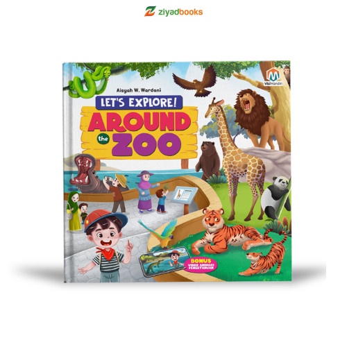 Jual Buku Lets Explore Around The Zoo Ziyadbooks Buku Berpetualang ke ...