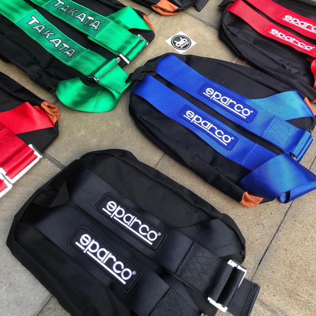 Jual SEN427 TAS RANSEL BRIDE - BACKPACK JDM RACING TALI STRAP TAKATA ...