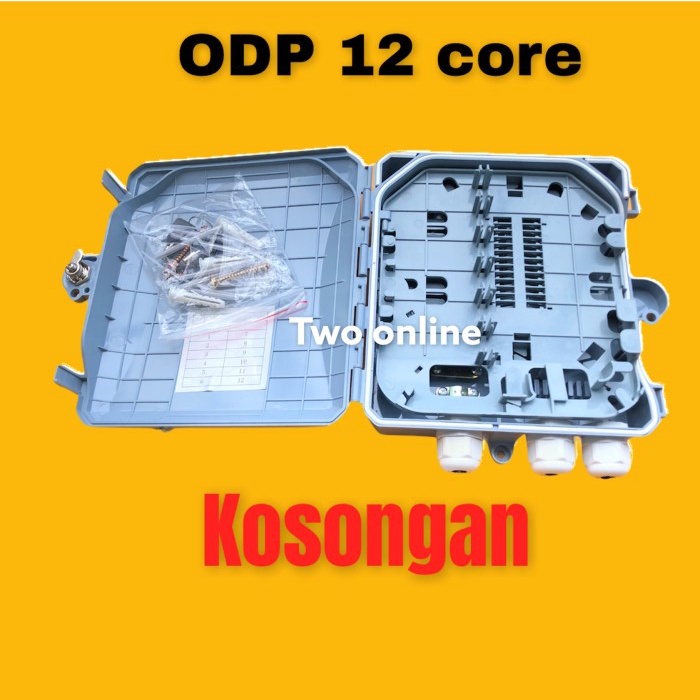 Jual ODP 12 CORE Tiang Kapasitas 12 core ADAPTOR/PTIC/FO/FIBER | Shopee ...