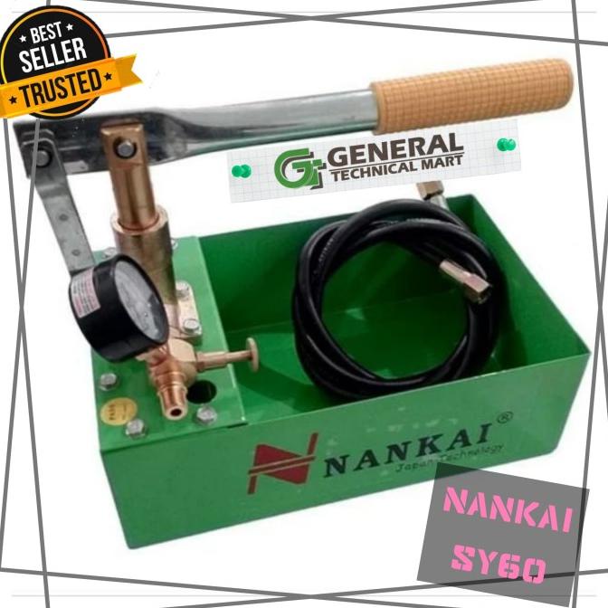 Jual TEST PUMP MANUAL NANKAI SY60 Tekanan 60 Kg | Shopee Indonesia