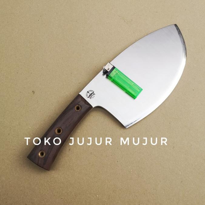 Jual Pisau Potong Ikan Tuna Custom dari Baja Bohler K110 Tajam dan Kuat | Shopee Indonesia