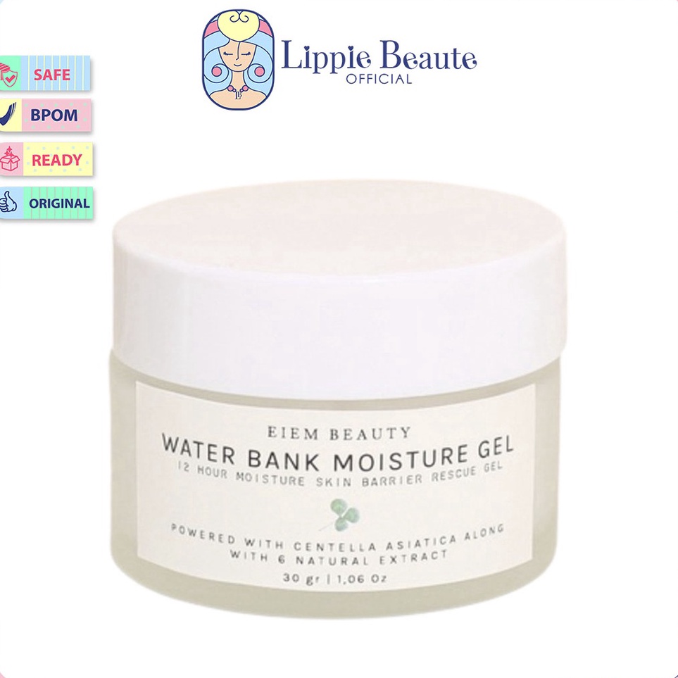 Jual Best Produk Eiem Beauty - Water Bank Moisturizer 30g | Shopee ...