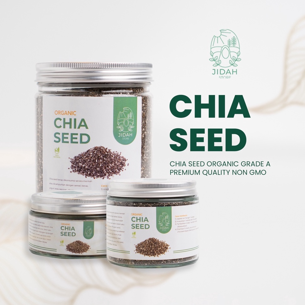 Jual Sale plus Chia seed organic Grade A Premium quality non GMO cia ...