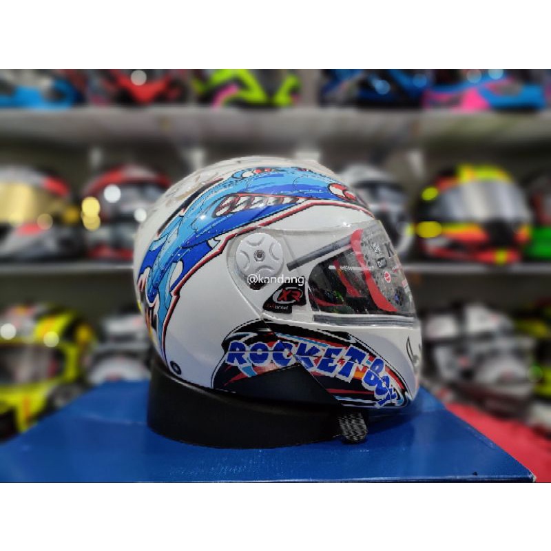 Jual KYT ROCKET LTD #1 BOY HELM FULL FACE | Shopee Indonesia
