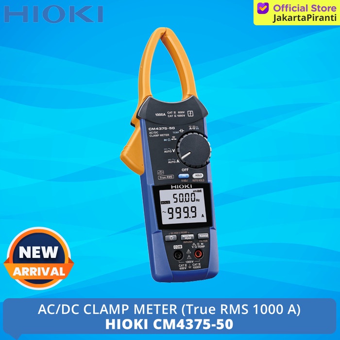 Jual PROMO!!! DIGITAL TANG AMPERE AC/DC CLAMP METER HIOKI CM4375-50 TRUE RMS 1000 A TERLARIS ...