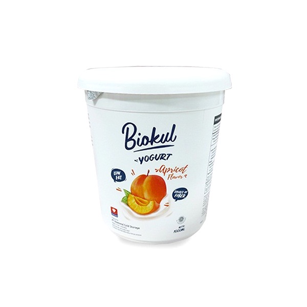 Jual BIOKUL STIR YOGURT APRICOT 1 LITER - YOGURT | Shopee Indonesia