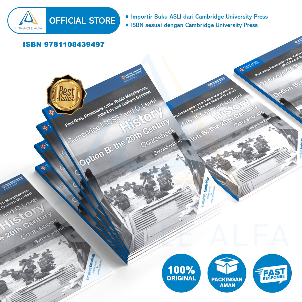 Jual Cambridge IGCSE™ and O Level History Coursebook Option B: the 20th ...