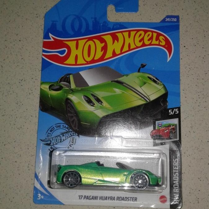 Jual Hotwheels 17 Pagani Huayra Roadster Green Shopee Indonesia