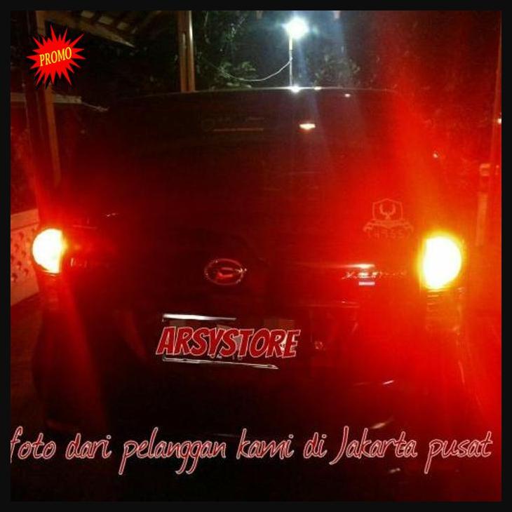 Jual Lampu Rem Bayonet 2 kaki LED Emperor Extrime Bright Mobil BAY15D ...