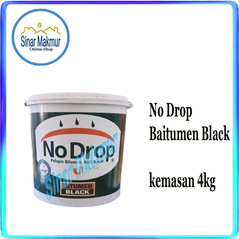 Jual Cat Pelapis Bitumen Black 1 Galon (NO DROP) | Shopee Indonesia