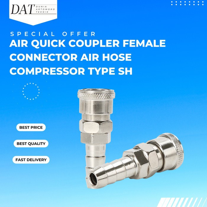 Jual SH 40 Quick Coupler Female Connector Air Hose Compressor 1/2 Inch | Shopee Indonesia