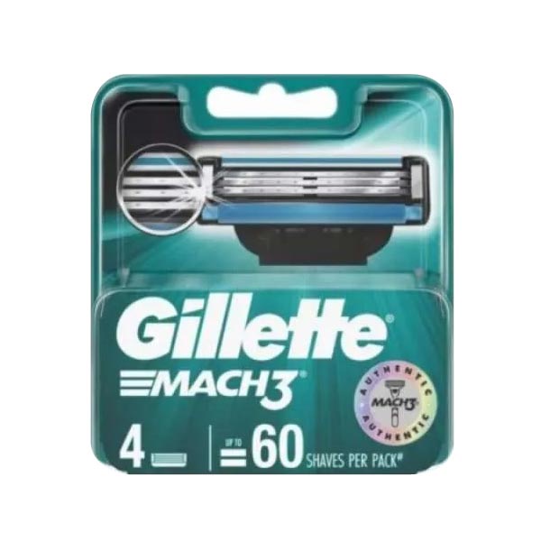 Jual GILLETTE MACH 3 CART ISI 4 PCS | Shopee Indonesia