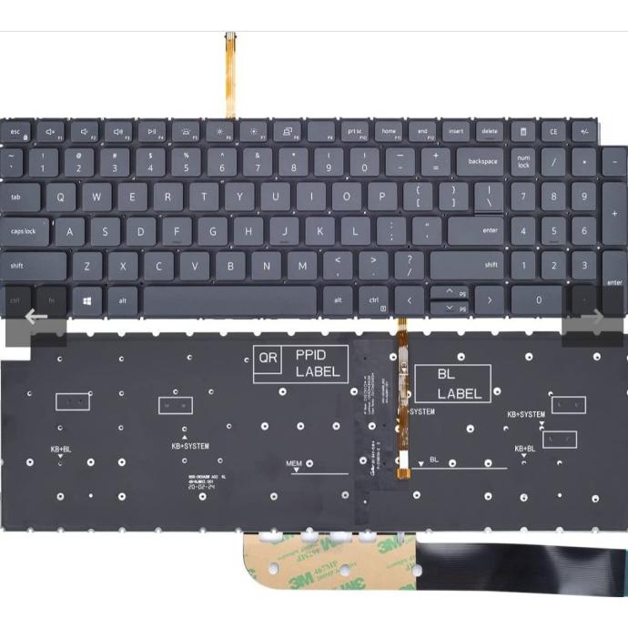 Jual Keyboard Dell Vostro 15 3510 3515 3520 3525 P112F Backlight ...