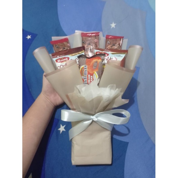 Jual Buket makanan / buket snack /hadiah/ulang tahun/sempro/wisuda ...
