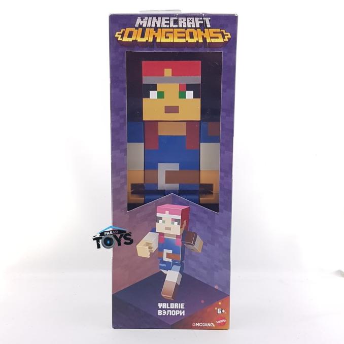 Jual Minecraft Dungeons Valorie Mattel Action Figure 22cm | Shopee ...
