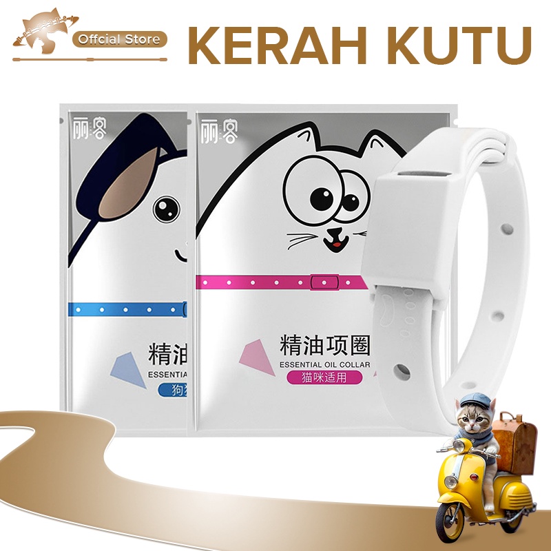 Jual Kalung Kutu Anti Kucing Anjing Serangga Pinjal Dapat Disesuaikan ...
