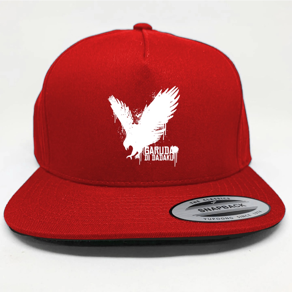 Jual Topi Snapback CAMOE Garuda di dadaku Merah putih Indonesia ...