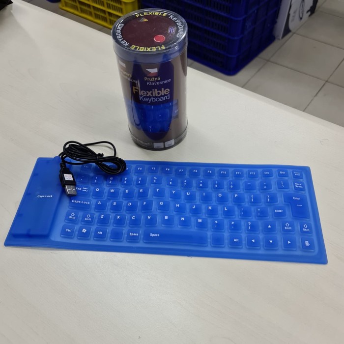 Jual Keyboard flexible USB (keyboard karet gulung) | Shopee Indonesia