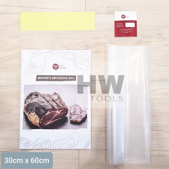 Jual WAYNE'S DRY AGE BAG DRY AGING BAG STEAK WAGYU BEEF 1 PC | Shopee ...