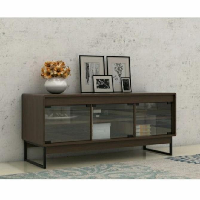 Jual Meja Buffet Tv Minimalis Kaki Besi | Shopee Indonesia