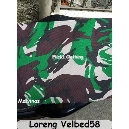 Jual BAHAN KAIN LORENG VELBED58 WR MALVINAS VELBED MALVINAS AD TEMPUR ...
