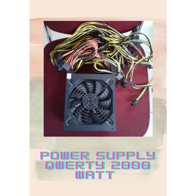 Jual Power Supply QWERTY 2000W Mining PSU - No Box | Shopee Indonesia