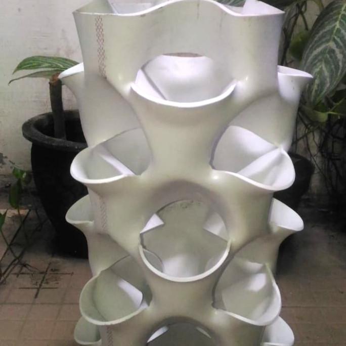 Jual POT TANAMAN VERTIKAL VERTIKULTUR 8 INCH TANAM BAWANG | Shopee ...