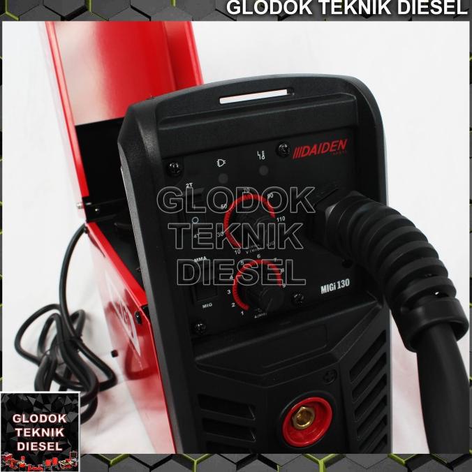 Jual MESIN LAS CO2 CO 2 TANPA GAS DAIDEN WELDING MIG 130 MIGi JAPAN | Shopee Indonesia