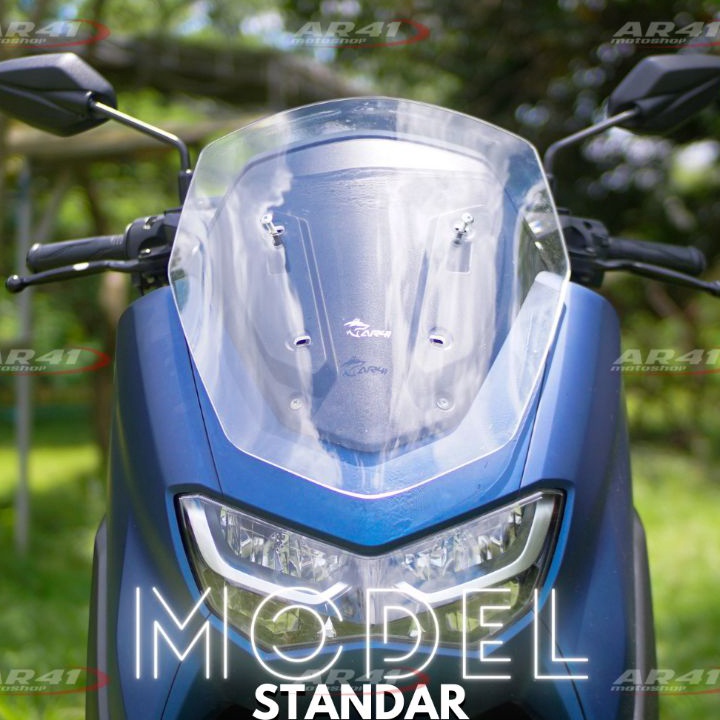 Jual Visor Windshield Nmax Model STANDAR NEW Buat NMAX OLD Visor Nmax ...