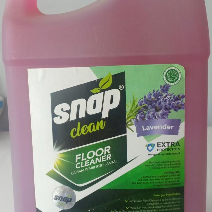 Jual Limited Snap Clean Floor Cleaner Pembersih Lantai 4 Liter | Shopee ...