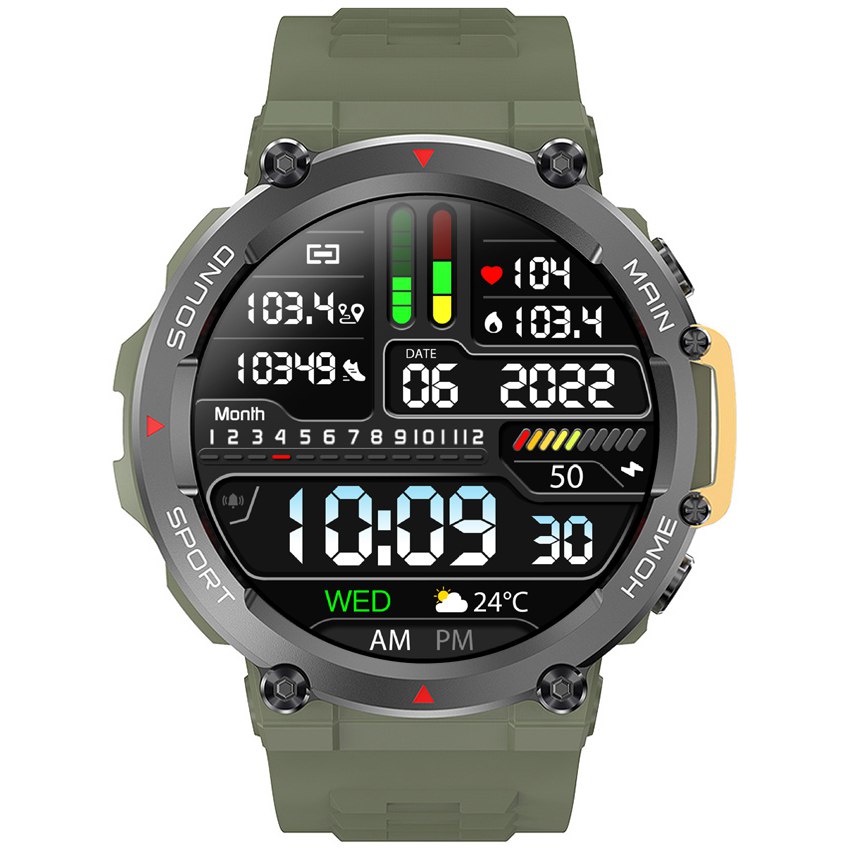 Jual Military Smart Watch Men Android Sports GPS Route Track Fitness ...