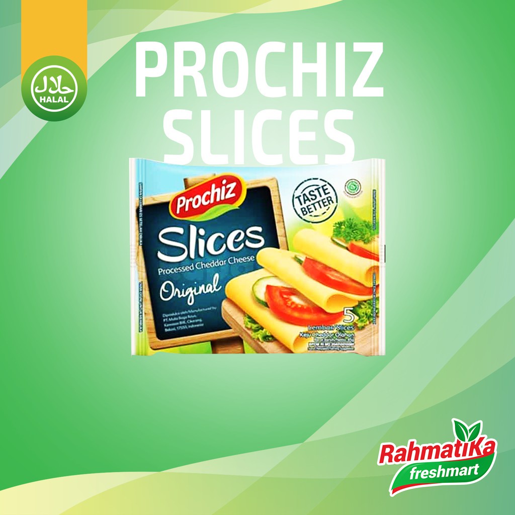 Jual Prochiz Slices / Keju Cheddar 5 Lembar 85 gram | Shopee Indonesia