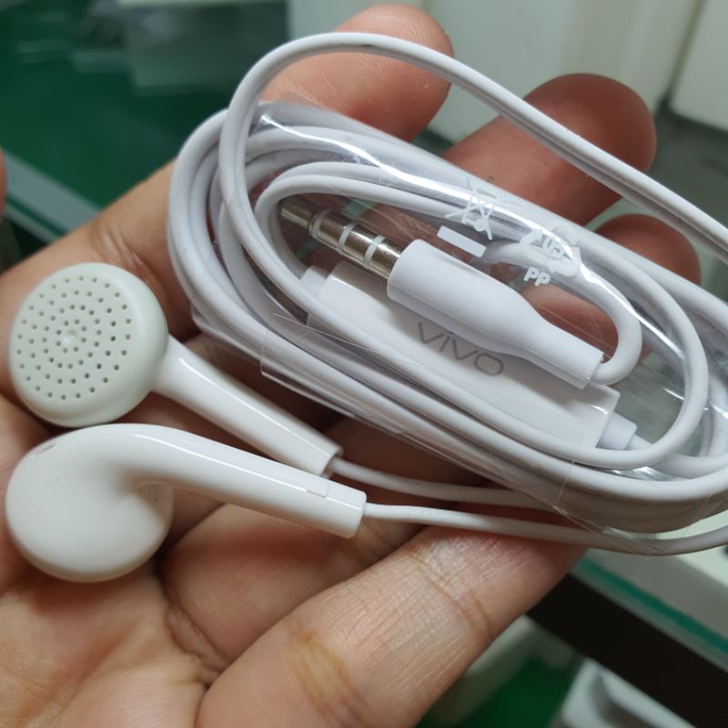 Jual Headset Vivo Jack 3.5 mm Original 100% Tipe Lama Support Untuk ...