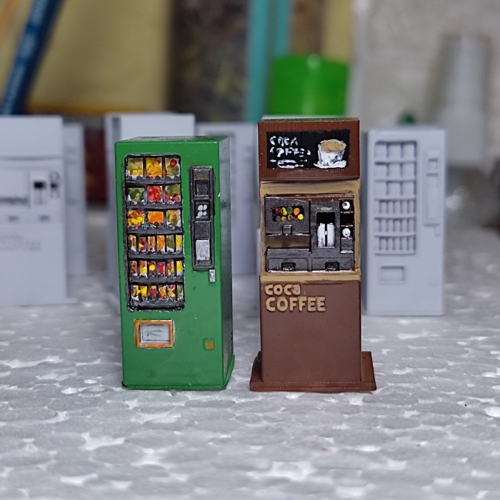 Jual PROMO!!! DIORAMA 2 VENDING MACHINE DETAILED BY REQUEST TERLARIS ...