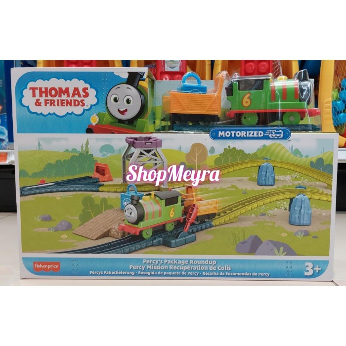 Jual PROMO!!! THOMAS AND FRIENDS MOTORIZED PERCY PACKAGE ROUNDUP ...