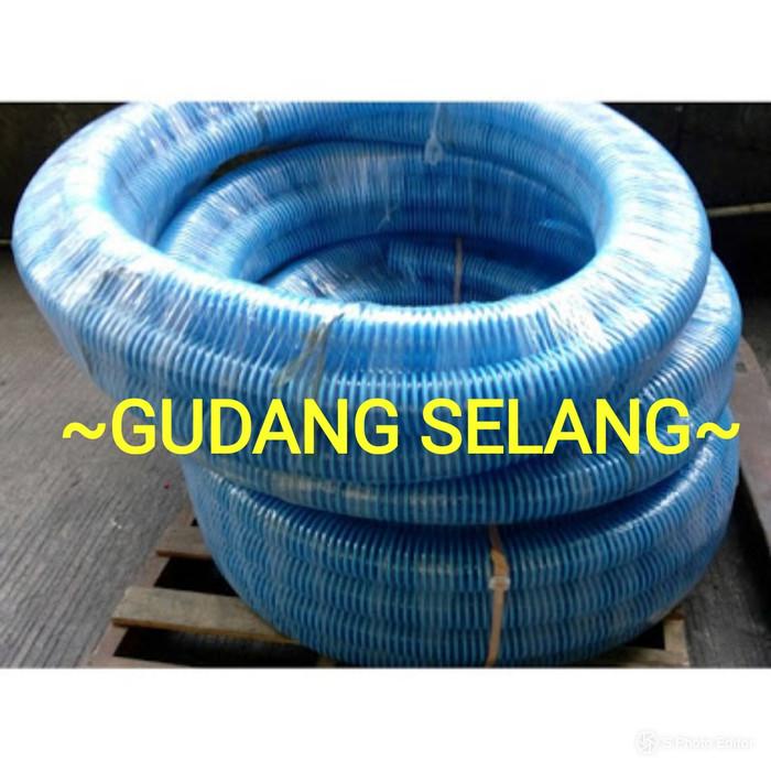 Jual Selang Hisap Spiral Biru Size 3"/Selang Pompa & Irigasi/Pvc ...