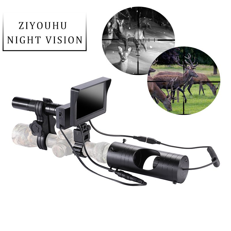 Jual &Infrared Night Vision DIY Assembly Display Screen IR Flashlight ...