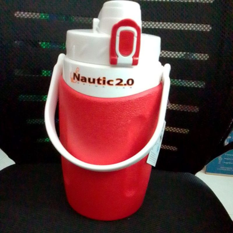 Jual ESKAN TEKO AIR MINUM TERMOS AIR PANAS DINGIN DRINK JAR 2 LITER LION STAR NAUTIC | Shopee ...