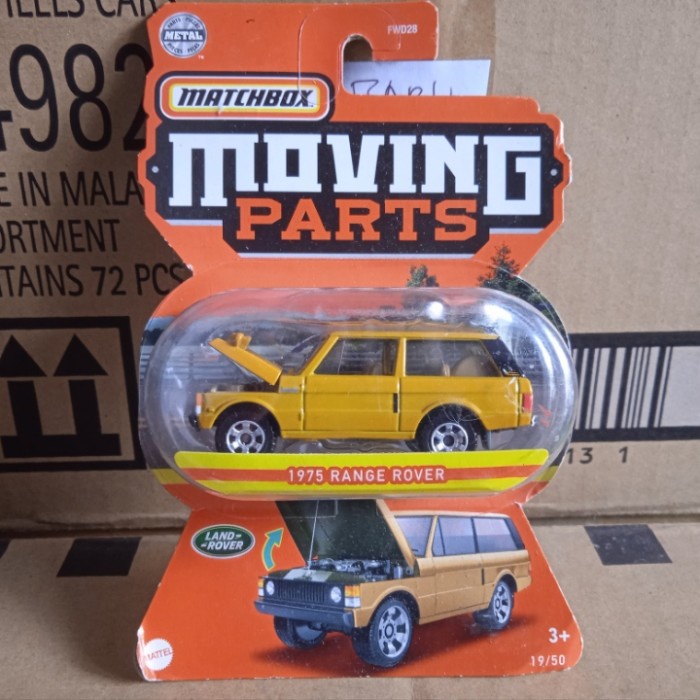 Jual MUST HAVE!! MATCHBOX MBX MOVING PARTS 1975 RANGE ROVER KUNING ...