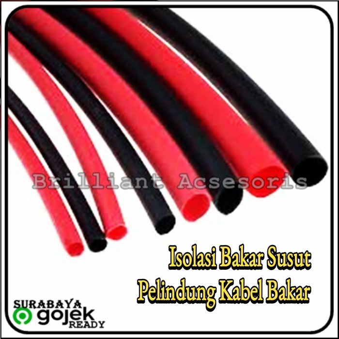 Jual Isolasi Bakar Susut - 1Mm - Selang Bakar Pelindung Kabel Trend ...