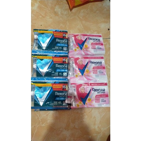 Jual rexona deodorant sachet 9gr | Shopee Indonesia