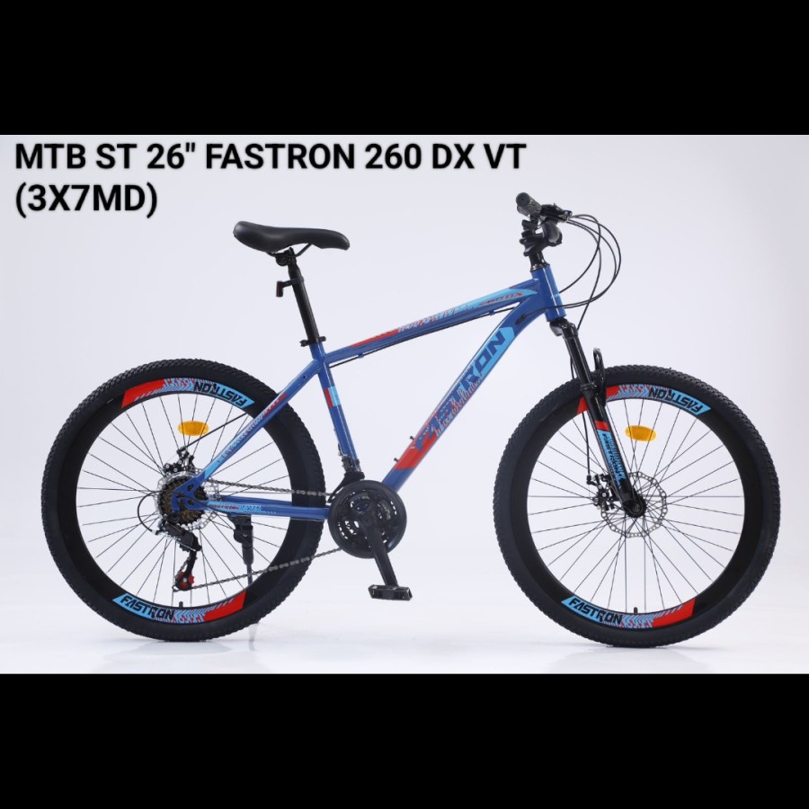 Jual sepeda gunung 26 FASTRON 260 DX PACIFIC 3x7 SPEED Garansi 5 Tahun ...