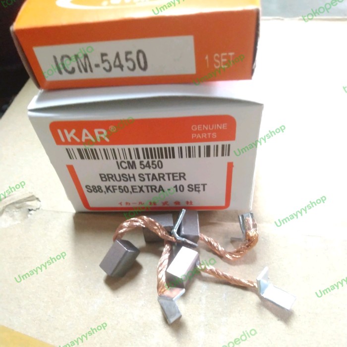 Jual New 10Set Brush Starter Arang Dinamo Starter Carry Extra S88 Kijang 5K Kode 366 | Shopee ...
