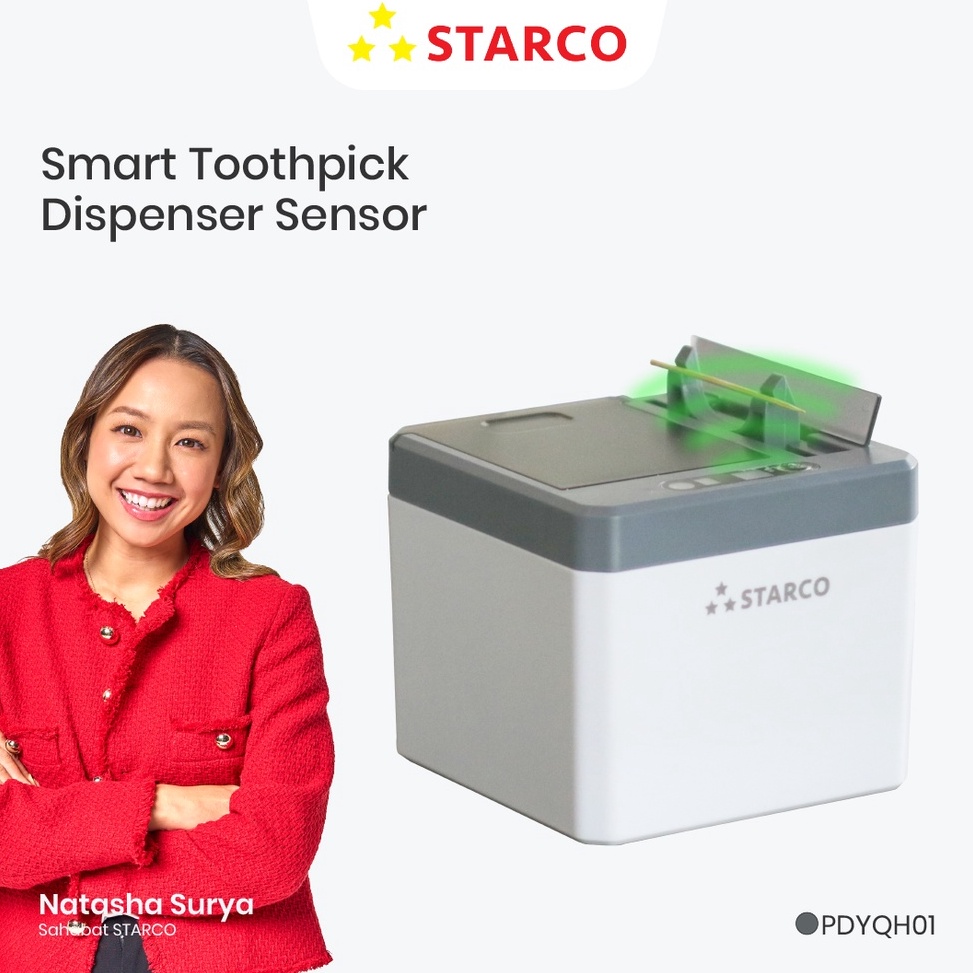 Jual STOK TERBARU!. Starco Smart Toothpick Dispenser Sensor Tempat ...