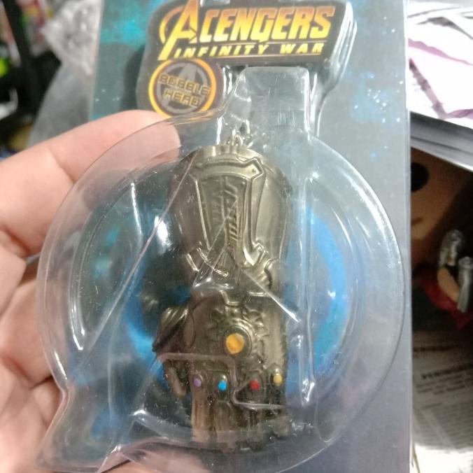Jual Gantungan Kunci Marvel Avengers Infinity War Gauntlet Thanos KeyChain | Shopee Indonesia