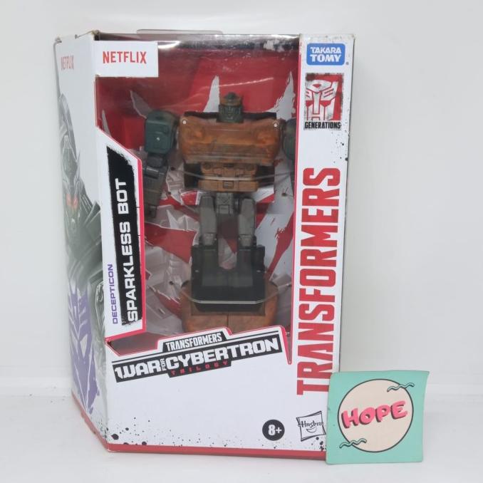 Jual Transformers NetflixWar For Cybertron Decepticon Sparkless Bot ...