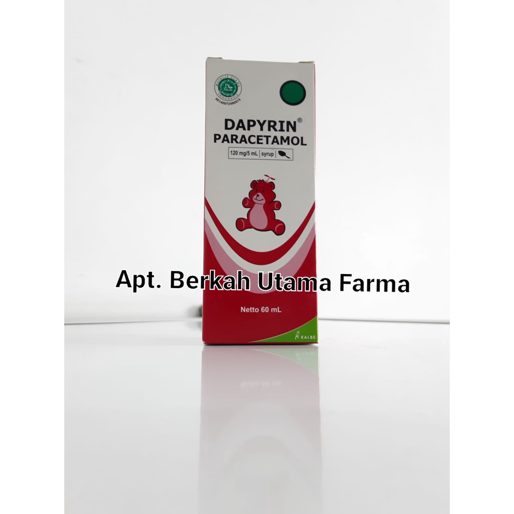 Jual Dapyrin Syr 60 Ml - Paracetamol Syr - Obat demam dan nyeri sakit ...